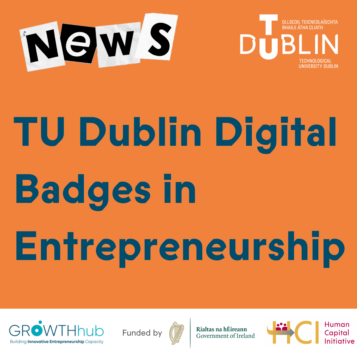 TU Dublin Digital Badge in Entrepreneurship | TU Dublin