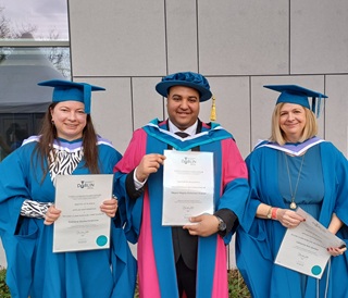 Mathematics graduates including two PhDs at the March conferring | TU ...